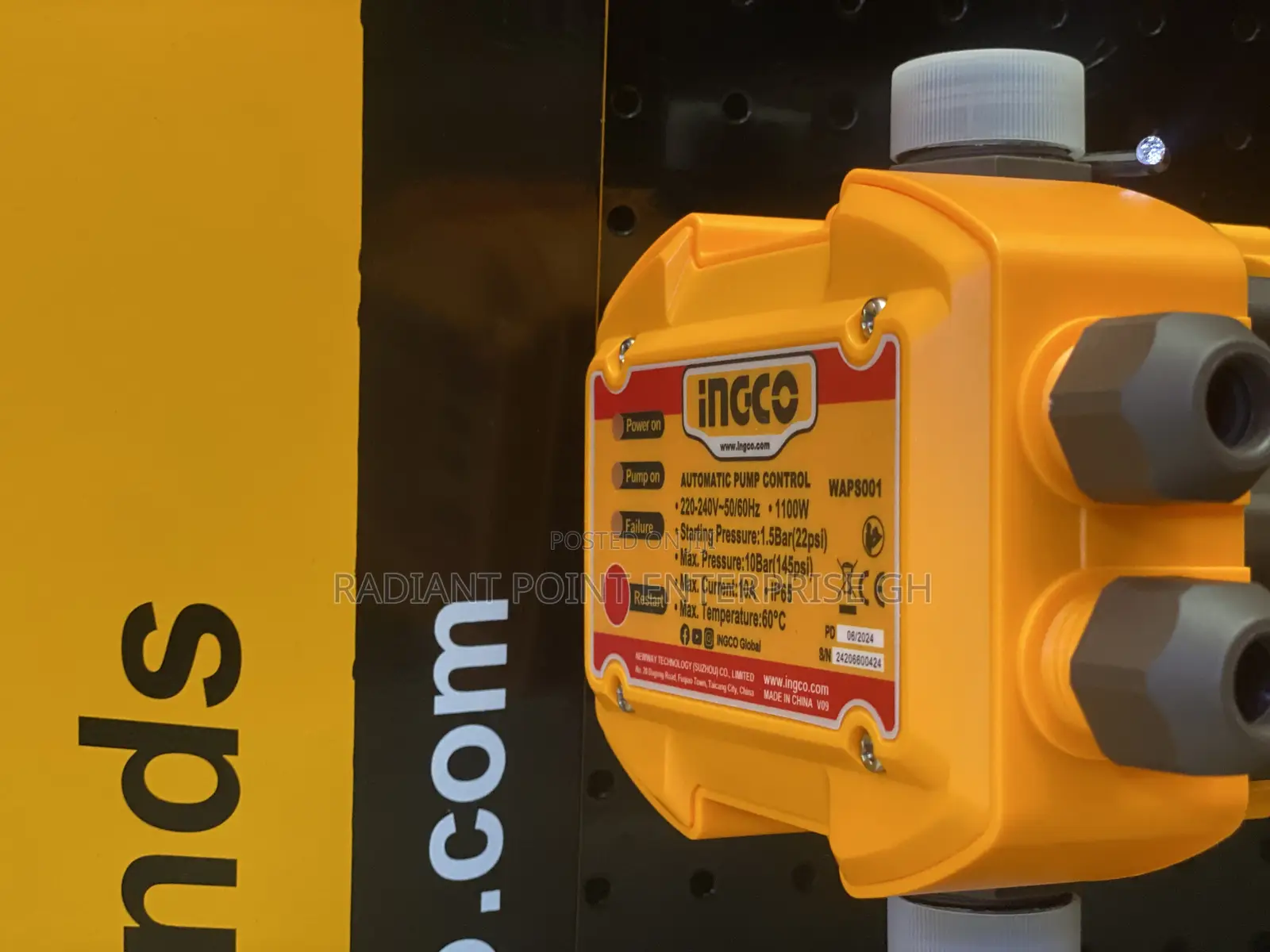 Ingco Automatic Pump Control in Tesano - Plumbing & Water Systems ...