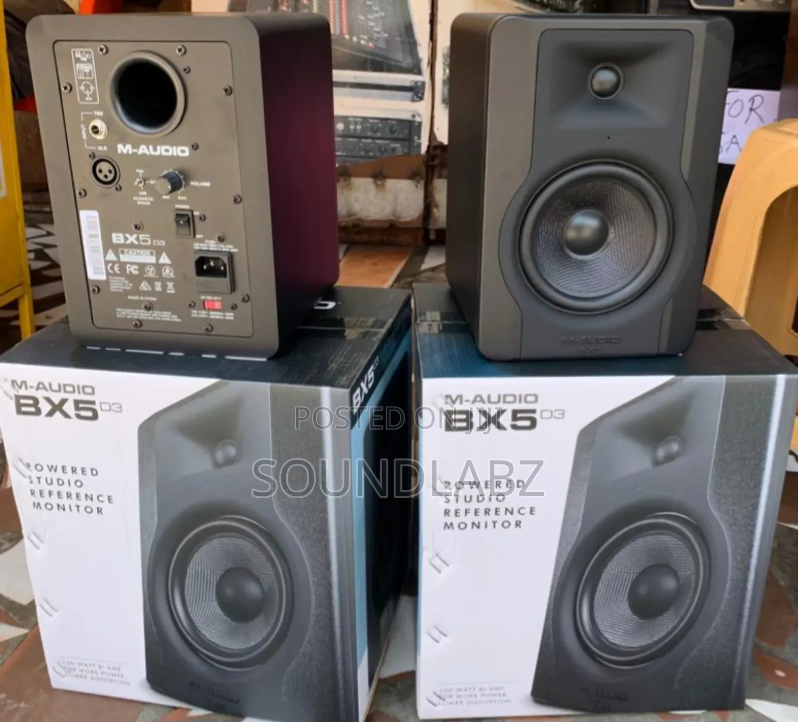 M-Audio Bx5 D3 Powered Studio Reference Monitors in Accra Metropolitan ...