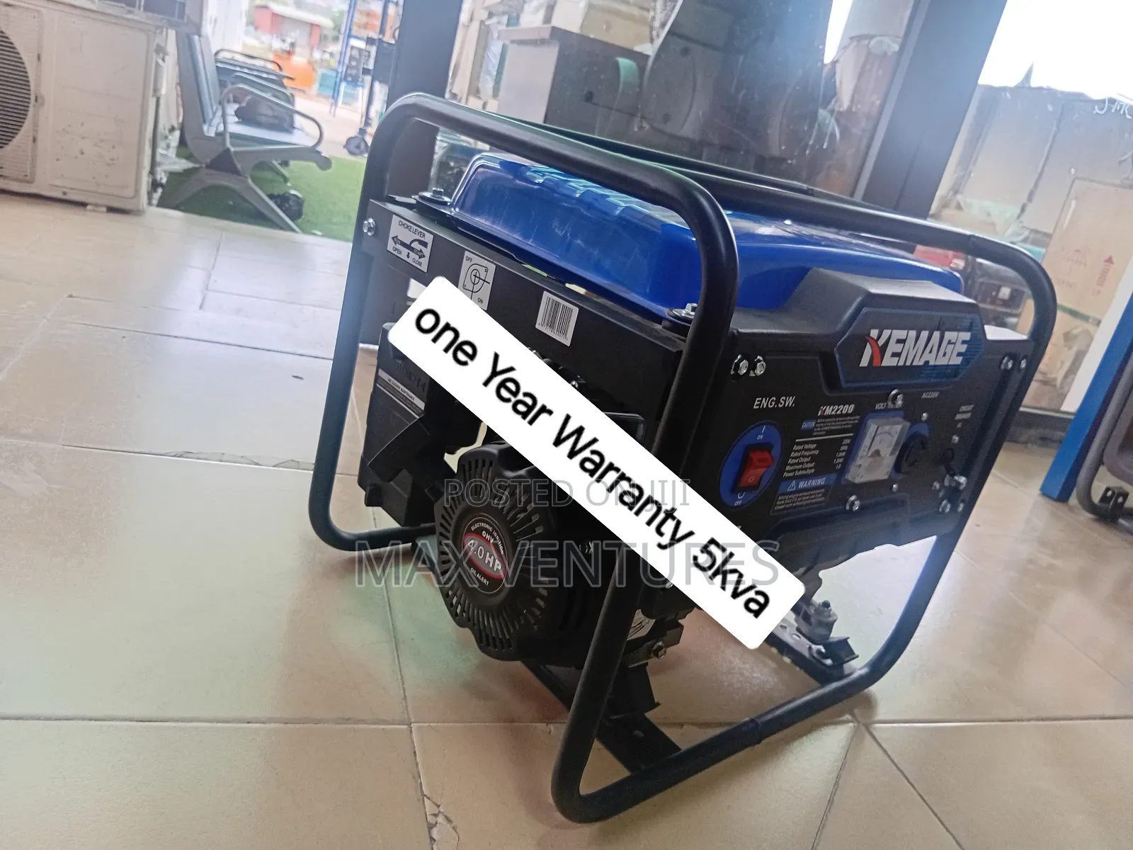 5kva Petrol Generator Pull Start Simple Generator 5kva in Accra ...