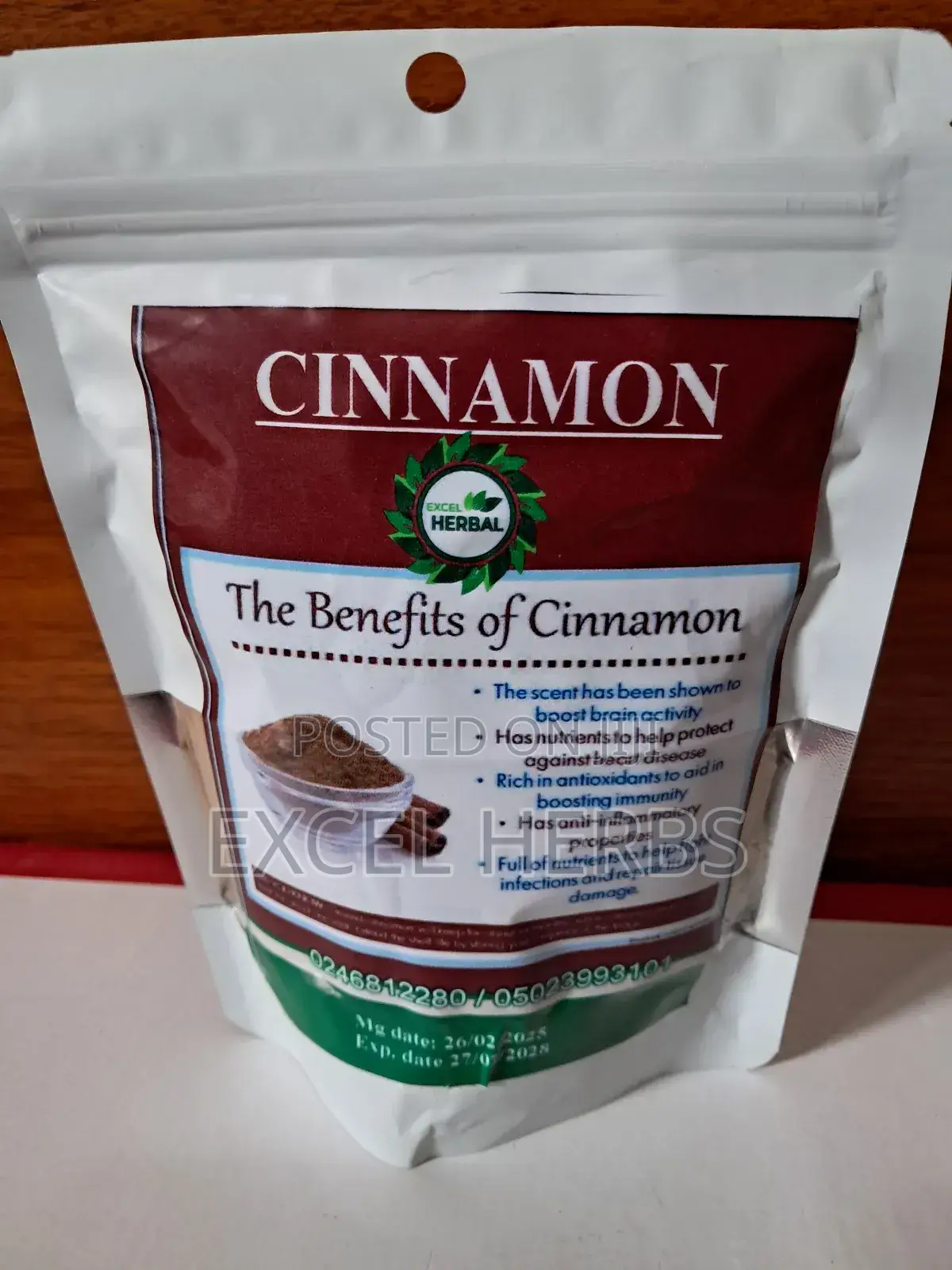Organic Cinnamon Powder 200gs in Accra Metropolitan - Vitamins ...