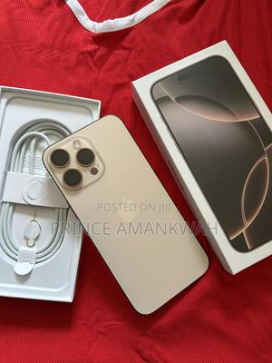 Apple iPhone 16 Pro Max 256 GB Gold in Accra Metropolitan - Mobile Phones, Prince Amankwah ...