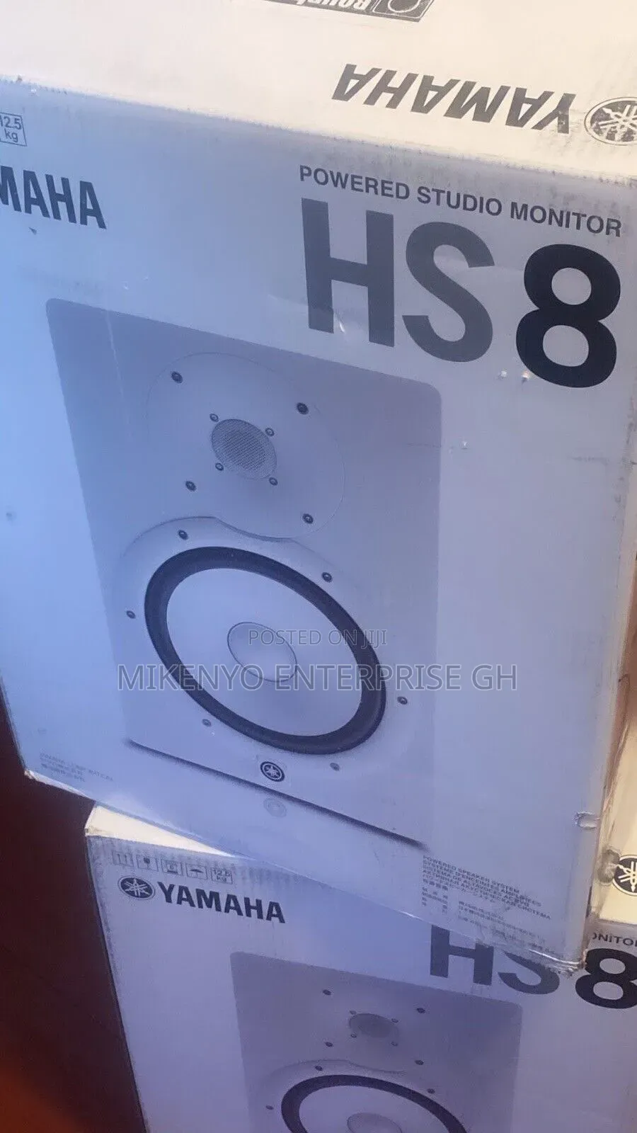 Yamaha Hs8 Powered Studio Monitor With Free Audio Cables in Tesano ...