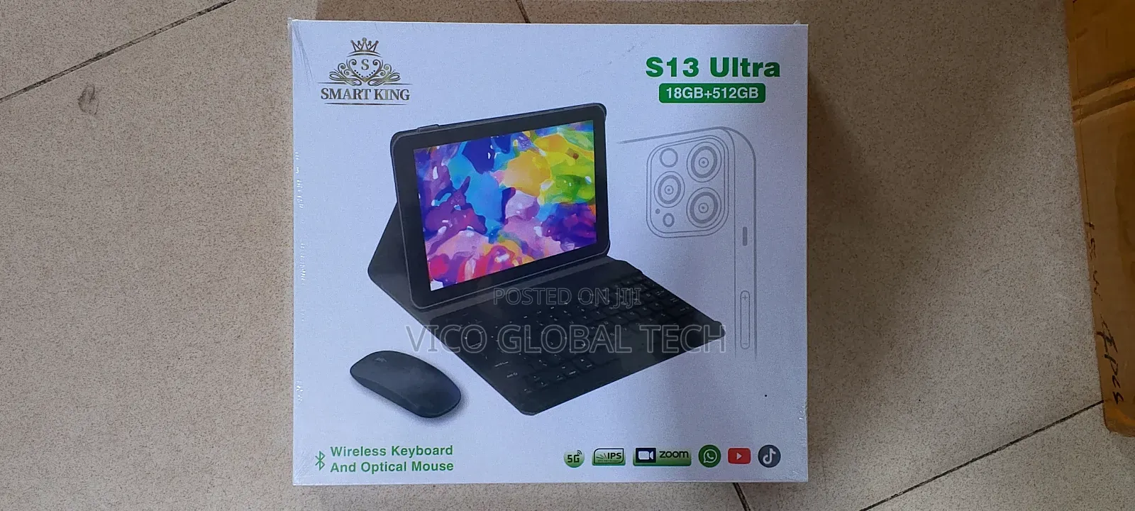 Smart King S13 Tablet 512gb in Circle - Baby & Kids' Accessories, Vico ...