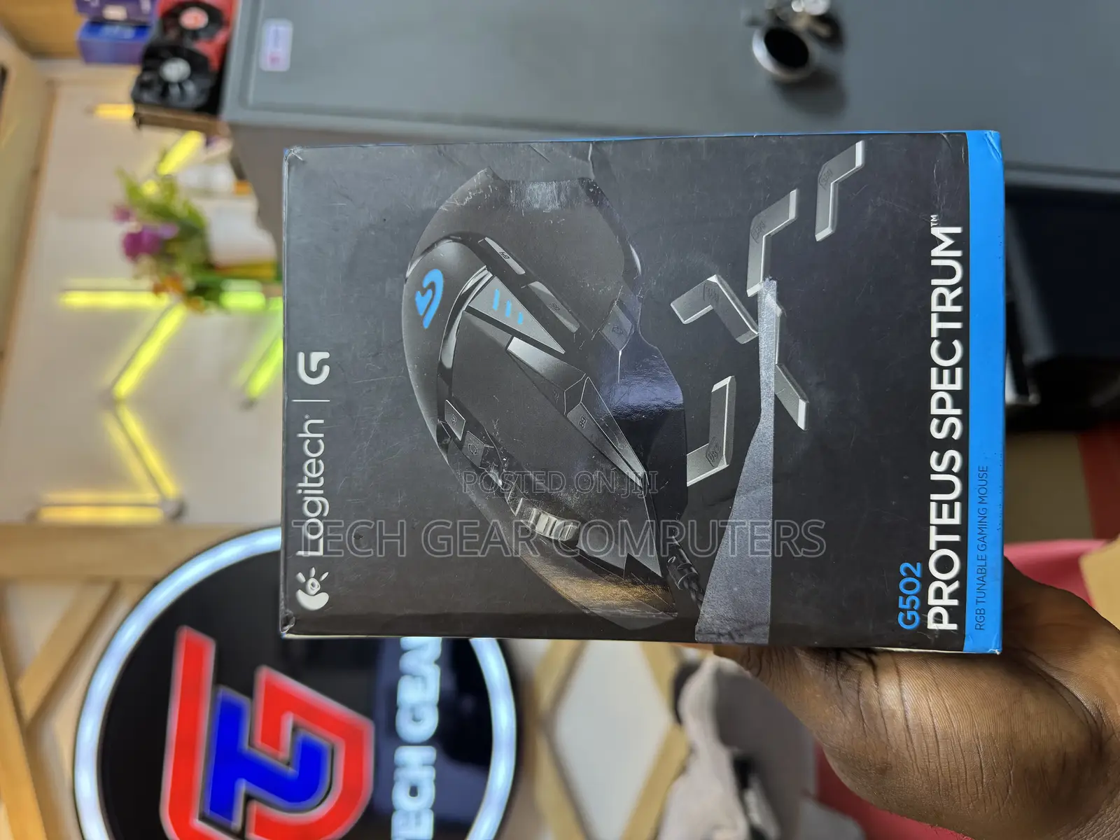Logitech G502 Proteus Spectrum RGB Tunable Gaming Mouse in Lapaz ...