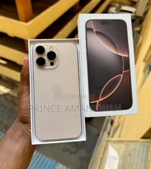 Apple iPhone 16 Pro Max 256 GB Gold in Accra Metropolitan - Mobile Phones, Prince Amankwah ...