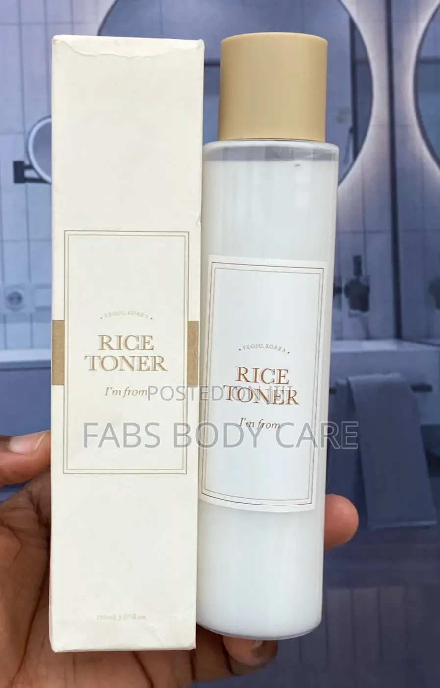 Rice Toner in Accra Metropolitan - Skincare, Fabs Bodycare | Jiji.com.gh