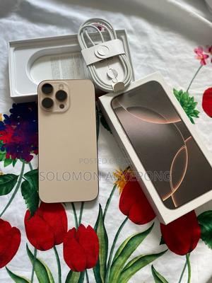 Apple iPhone 16 Pro 256 GB Gold in Accra Metropolitan - Mobile Phones, Solomon Agyepong | Jiji ...