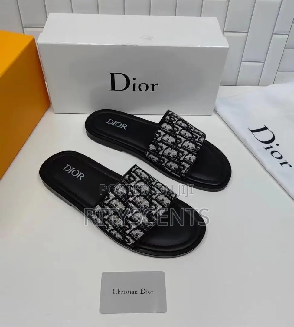 Dior Slippers for Men in Kaneshie - Shoes, Rity Scents | Jiji.com.gh