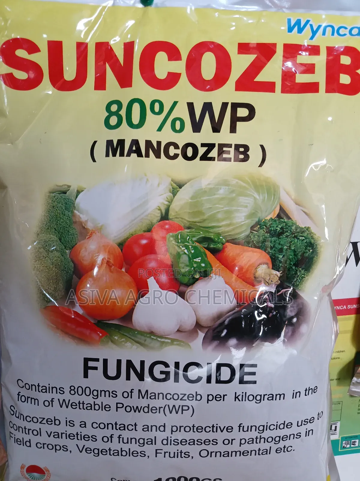 Suncozeb (Mancozeb) Fungicide in Adenta - Garden Supplies, Asiva Agric ...