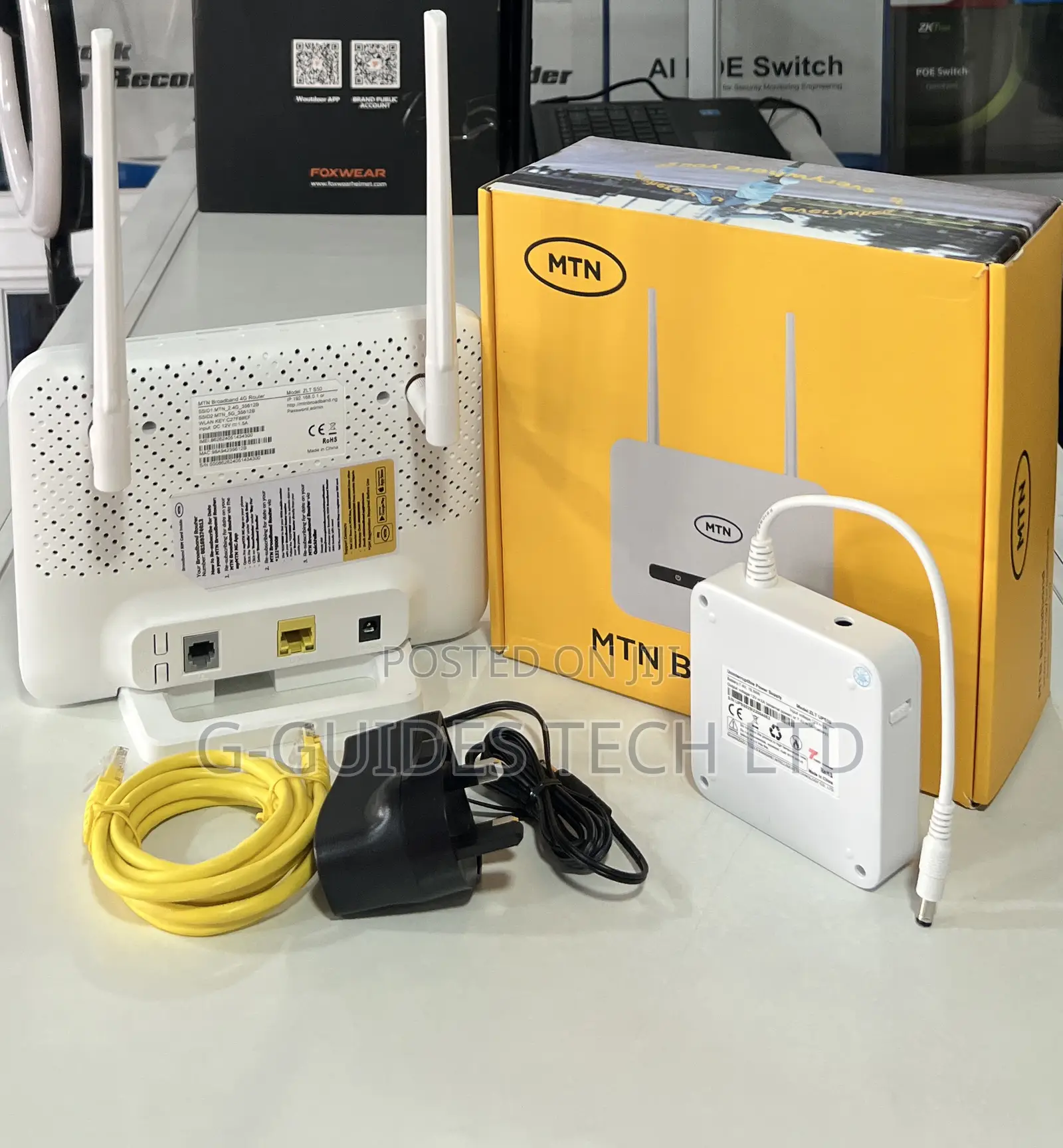 MTN 4g Universal Router 300mbps Cat6 ZLT S50, MTN 4g Router in Madina - Networking Products, G ...
