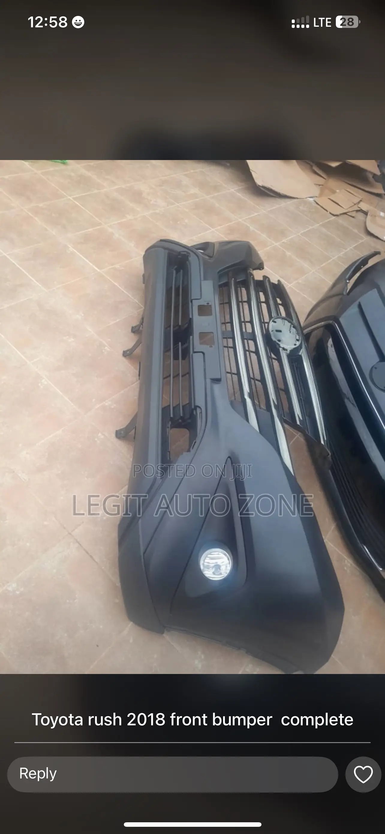 Toyota Rush 2018,2019,2017 Front Bumper Complete in Abossey Okai ...