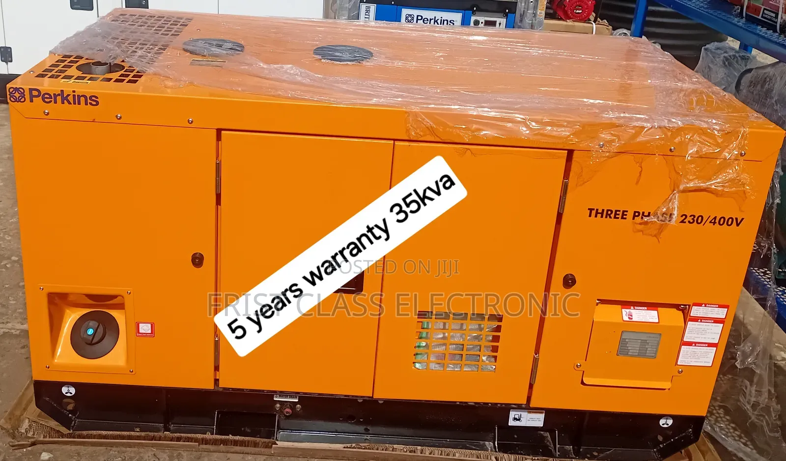 Auto Control Key Start 35kva Silent Diesel Generator in Accra ...