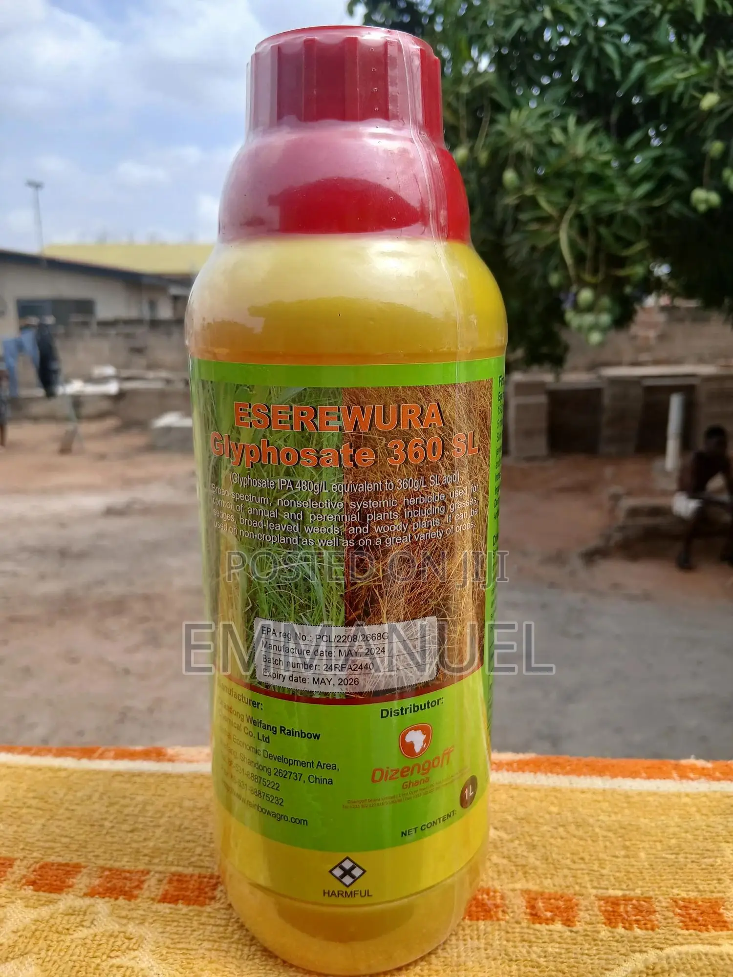 A Non-Selective, Systemic Herbicide - Glyphosate 360 Sl, in Mataheko ...