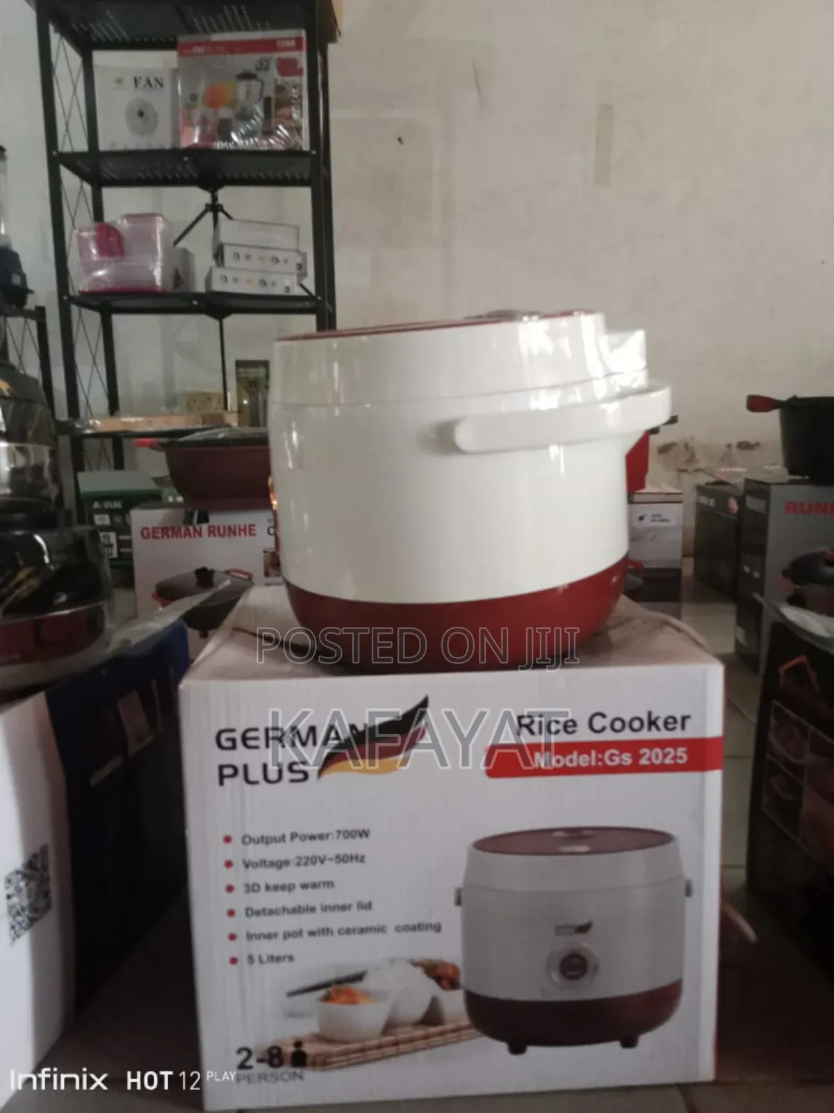 German Plus Rice Cooker in Madina - Kitchen Appliances, Kafayat ...