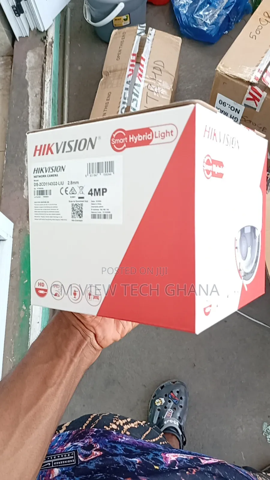 Hikvision Smart Hybrid Light Network Camera 4mp in Lapaz - Security ...