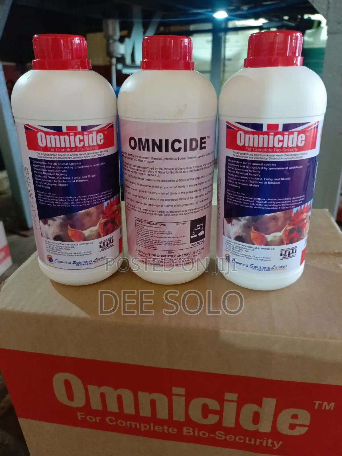 Omnicide Disinfectant for sale - Price: GH₵ 215 on Jiji.com.gh [Tema ...