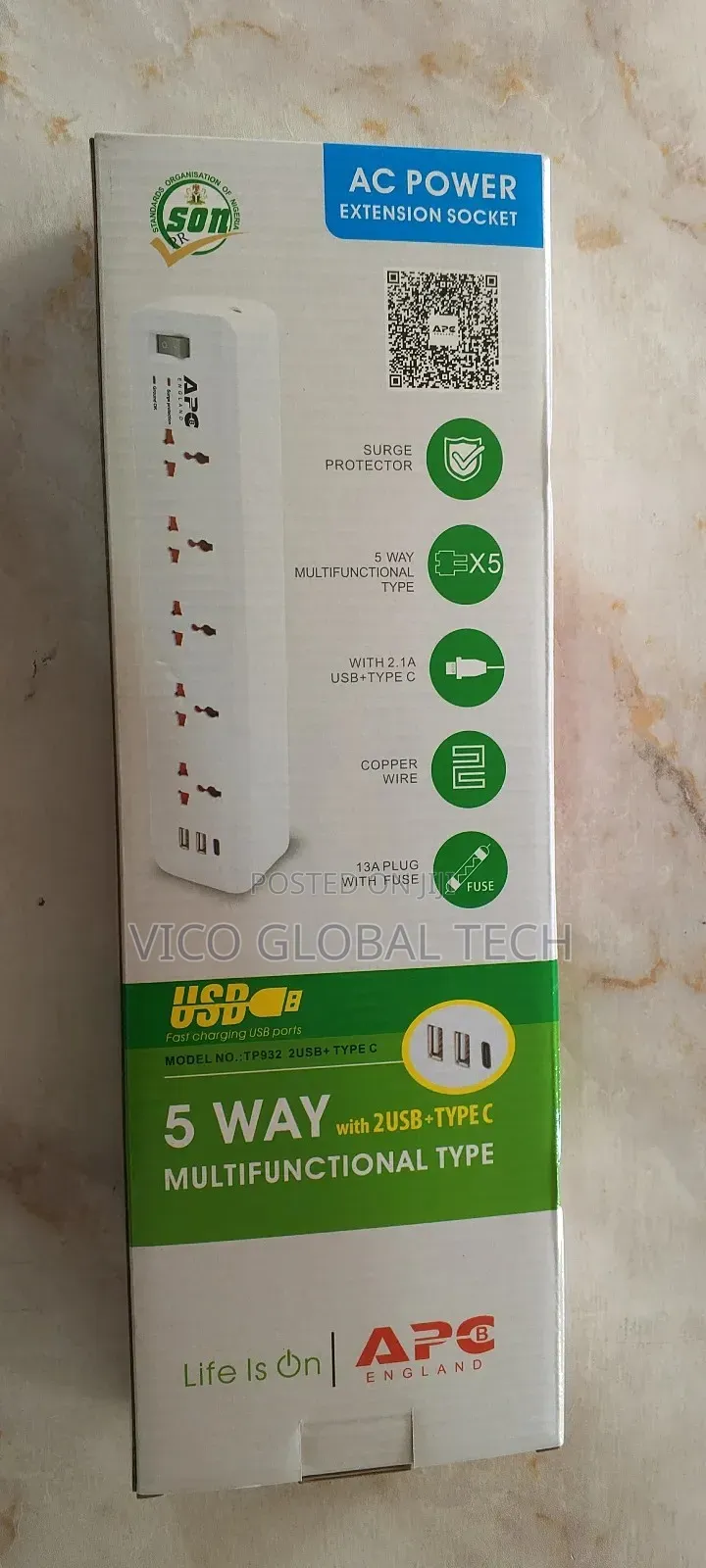 Apc Extension Board 5 Way in Circle - Accessories & Supplies for ...