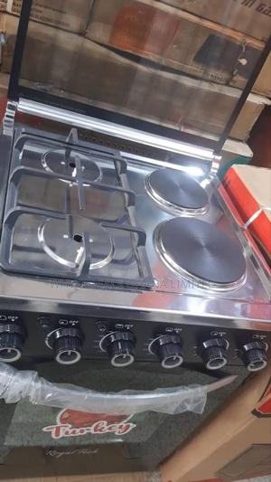 Royal Tech 60x60 Cooker| 2 Gas Burners| 2 Electric Hot Plate in Accra ...