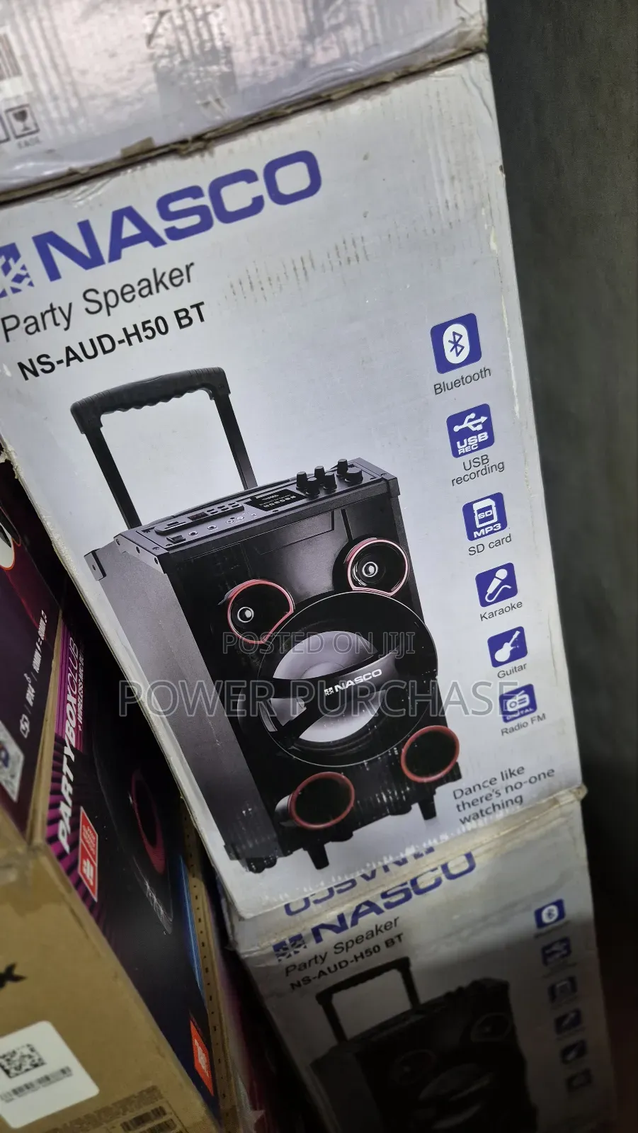 Stylish Nasco Party Speaker Ns-Aud-H50 Bt at !! in Accra Metropolitan ...
