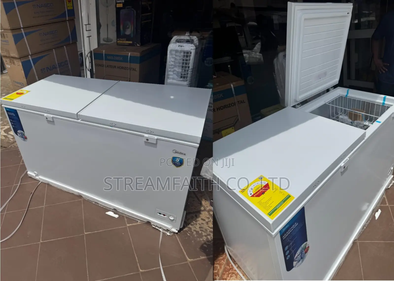 Midea 508l April 2025 Easter Promo 2-Doors Chest Freezer in Accra New ...
