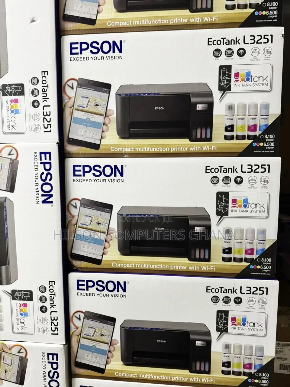 Epson L3251 Multi-Function Wifi Color Ink Tank Printer in West Legon ...