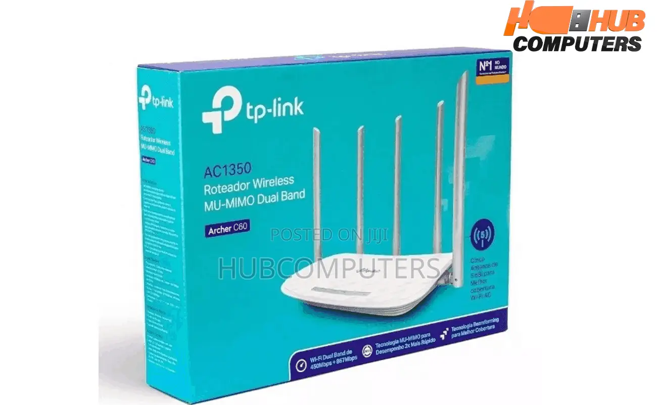 Tp Link Ac1350 Router Wireless Router Archer C60 in Madina - Networking ...