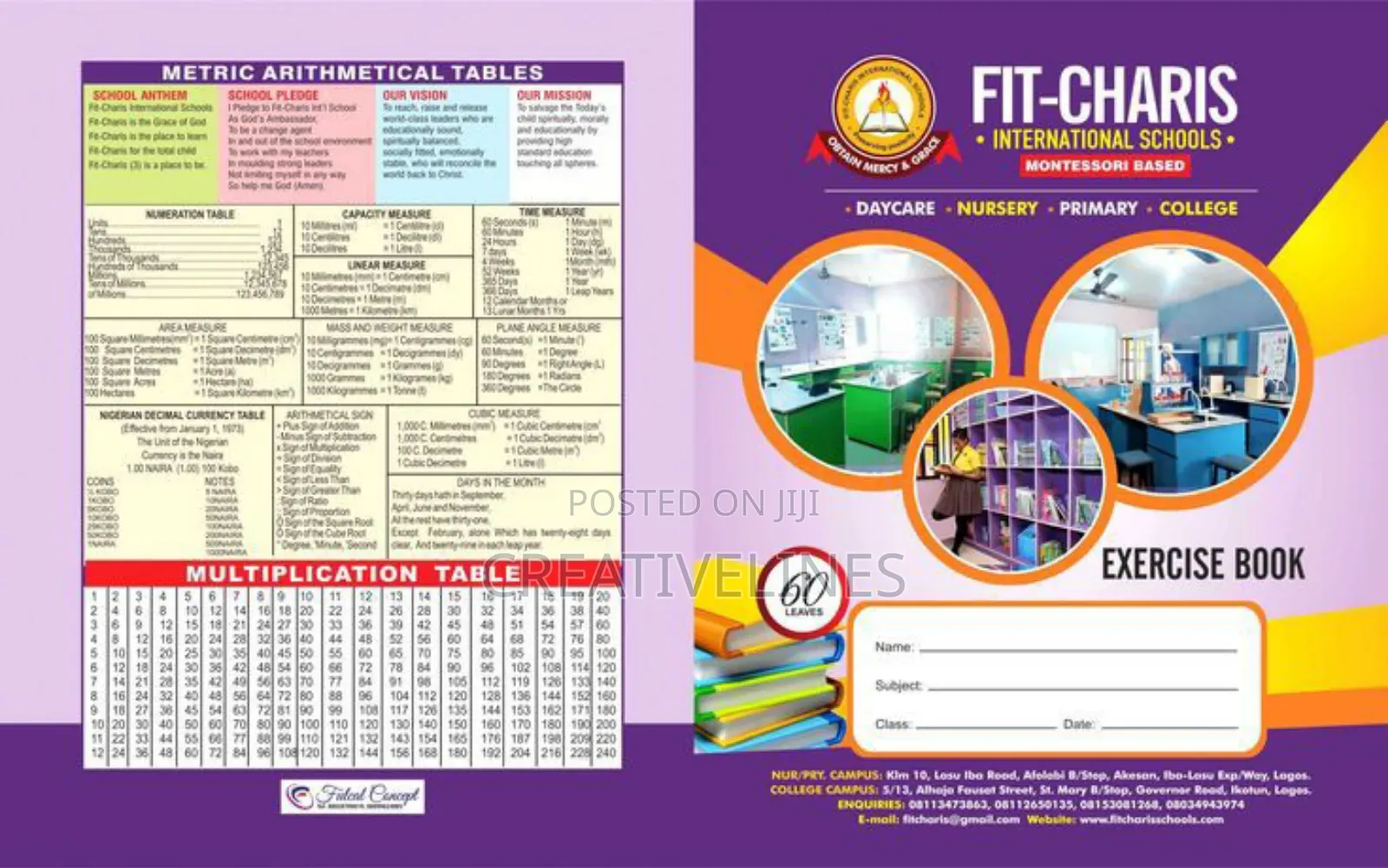 Designed and Printed Excercisebook in Accra Metropolitan - Printing ...