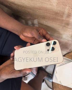 Apple iPhone 16 Pro Max 256 GB Gold in Accra Metropolitan - Mobile Phones, Agyekum Osei | Jiji ...