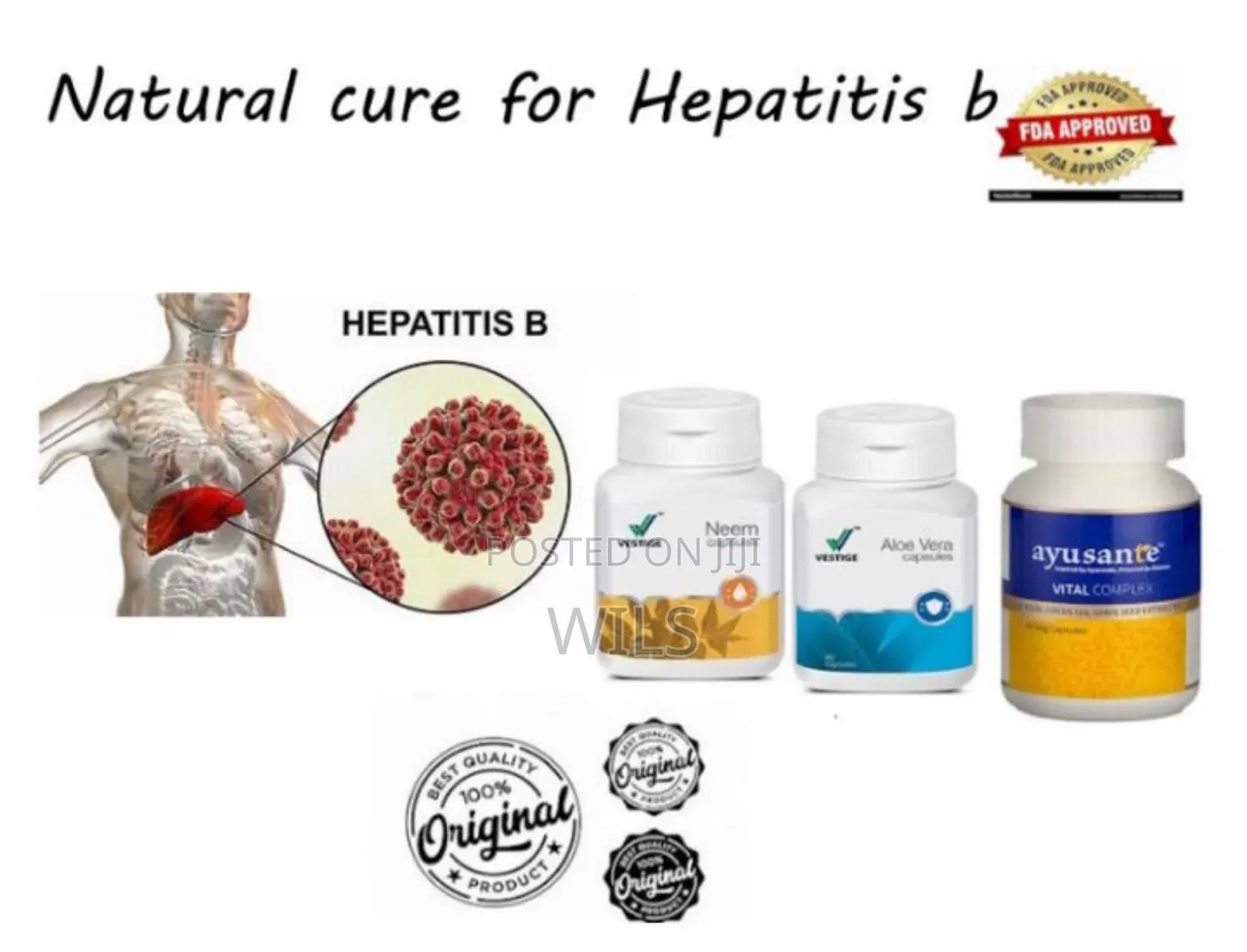 Natural Cure for Hepatitis B Permanent in Accra Metropolitan - Vitamins ...