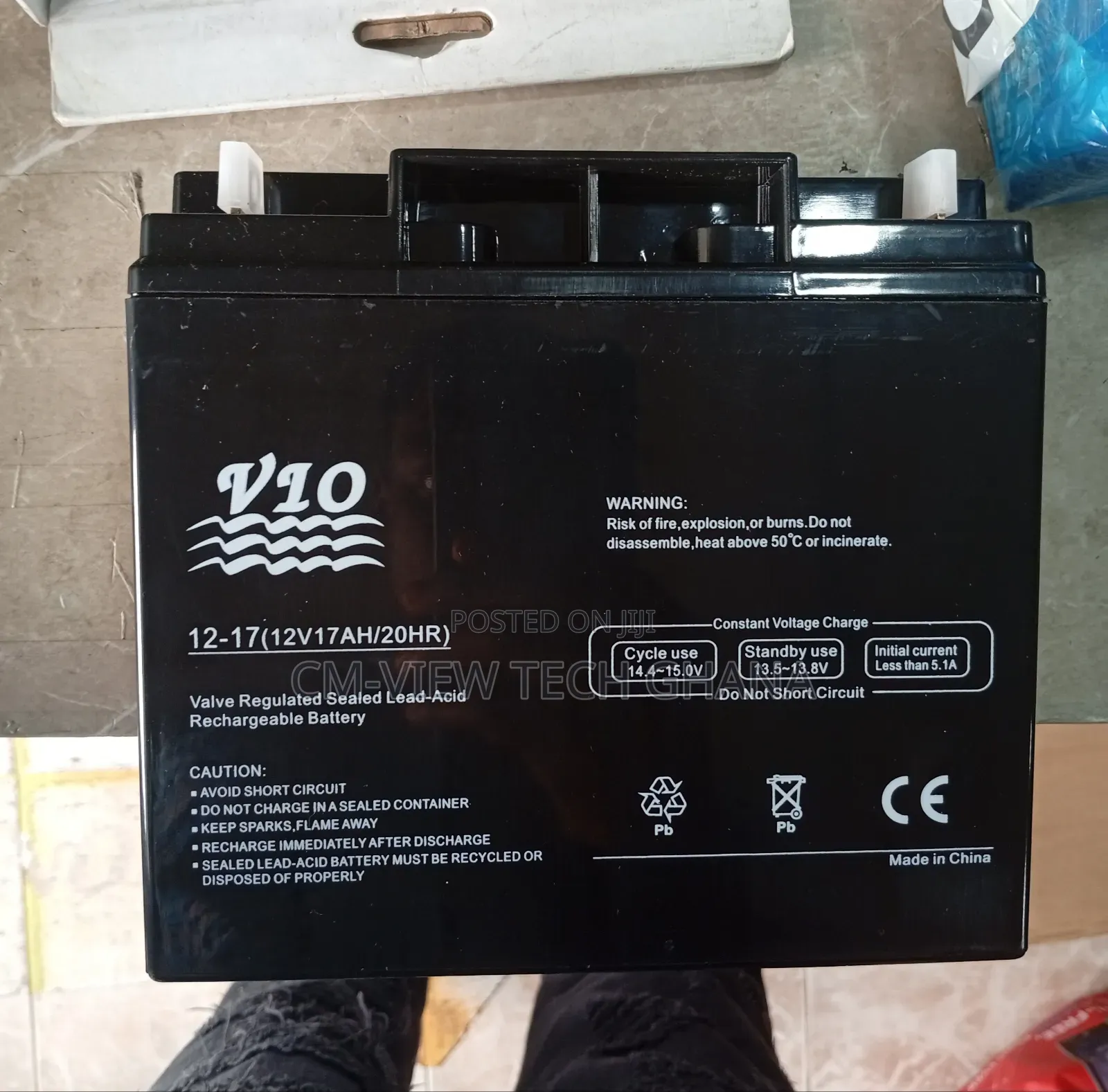 12v 17ah Vio Ups Battery in Lapaz - Computer Accessories , Cm-view ...