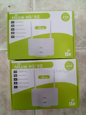 Hilink 4g/5g Wifi 6 Universal Sim Router in Circle - Networking ...