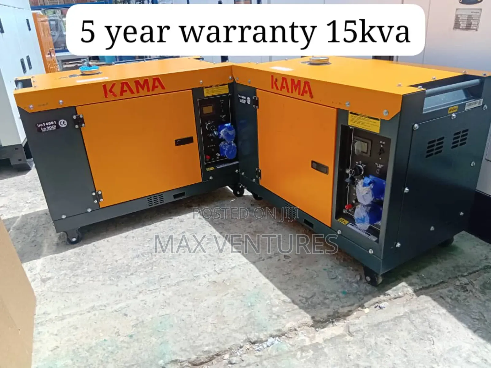 Eco-Friendly Diesel Kama Generator 15kva 13000watts Gen in Accra ...