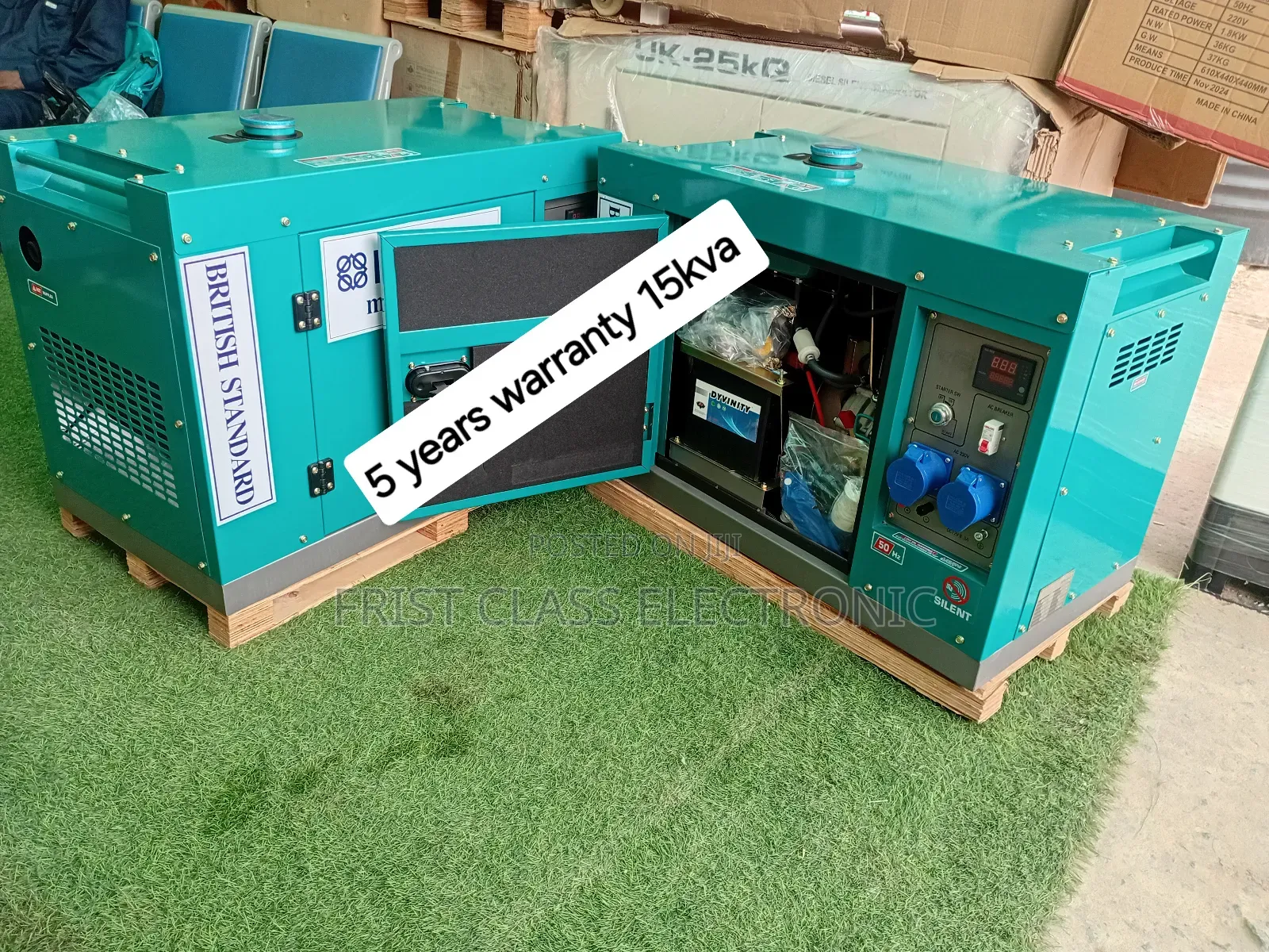 Advanced 15kva Silent Diesel Generator Set in Accra Metropolitan ...