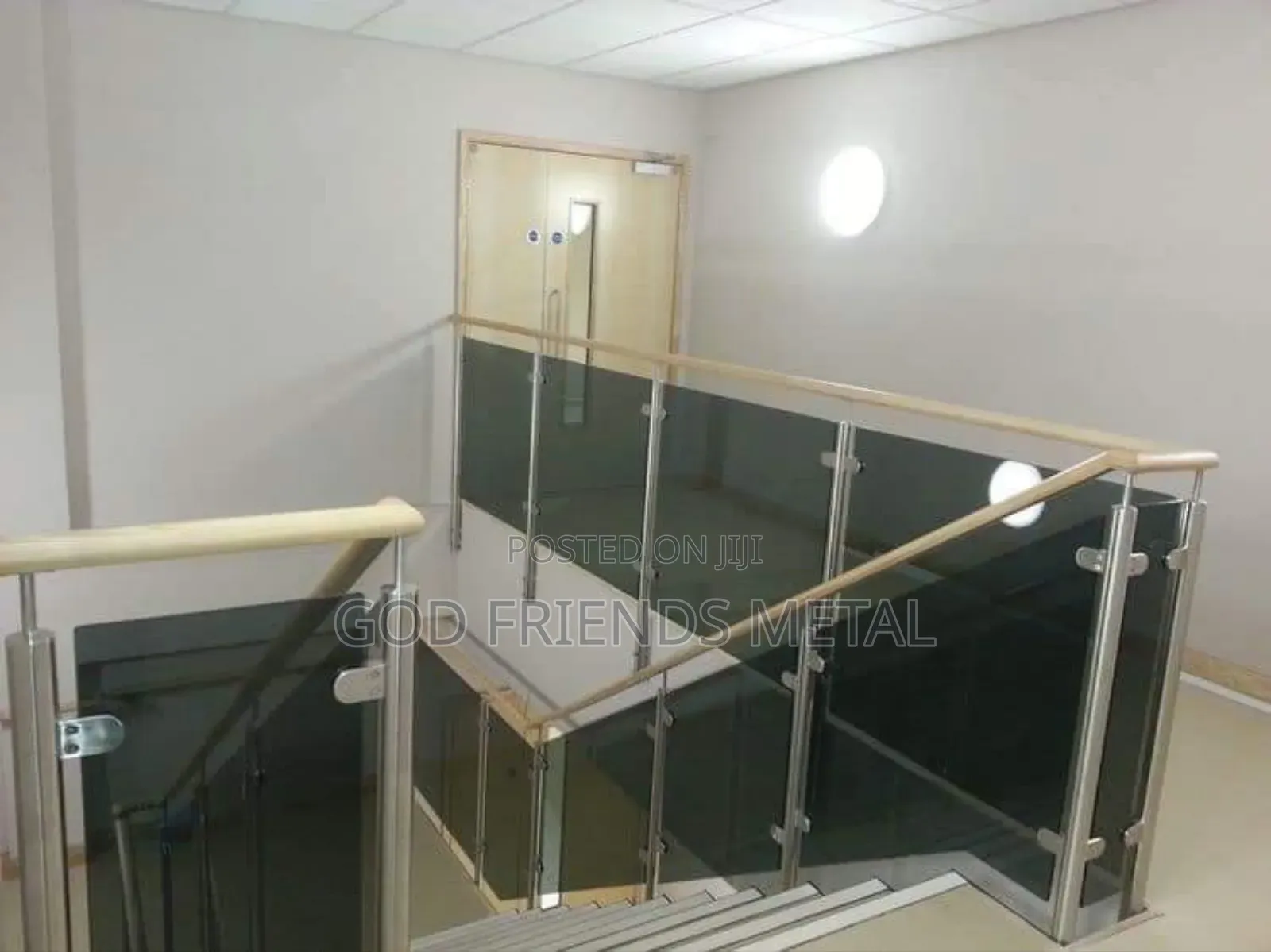 Stainless Steel Railing Balustrade Stairs Design Fabrica. in Kumasi ...