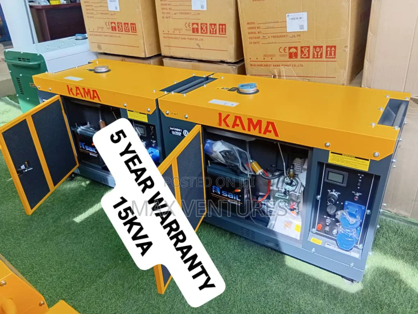 Stable Power Supply 15kva Kama Diesel Generator Keystart in Accra ...