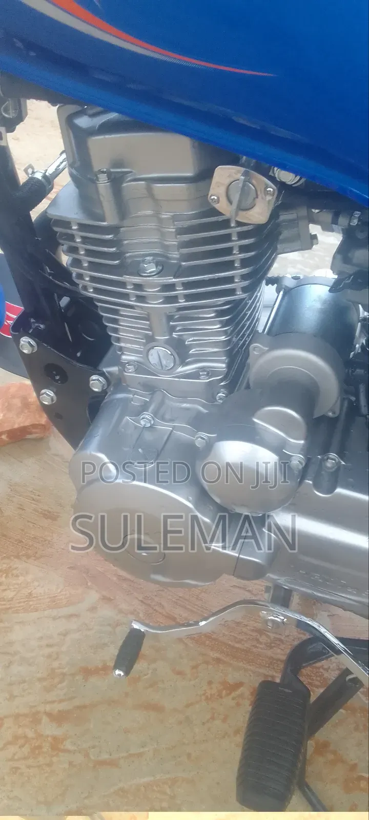 New Haojue HJ125-8K 2024 Blue in McCarthy Hill - Motorbikes & Scooters, Suleman Abah | Jiji.com.gh