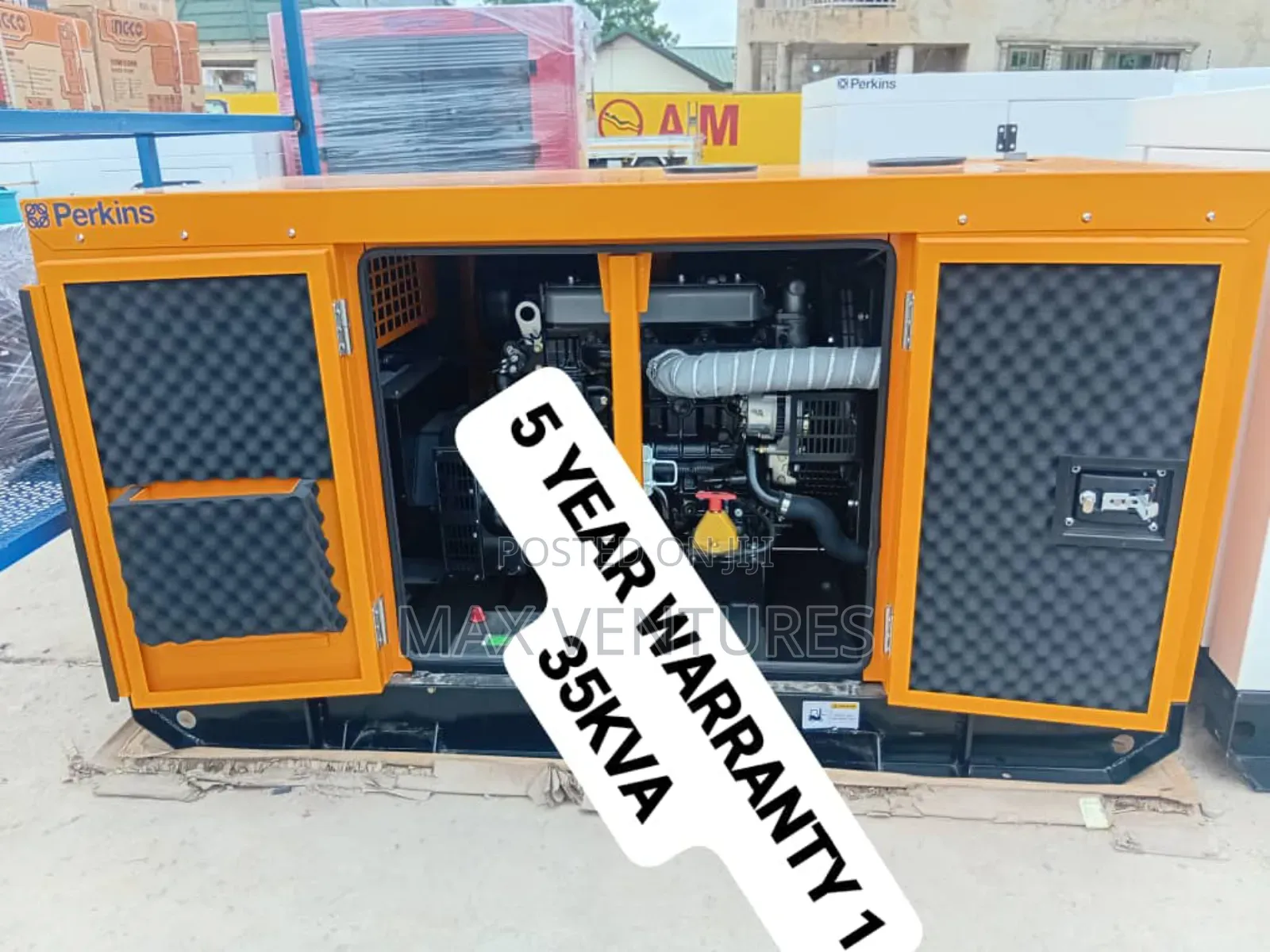 Stable Power Supply 35kva Perkins Diesel Generator Pushstart in Accra ...