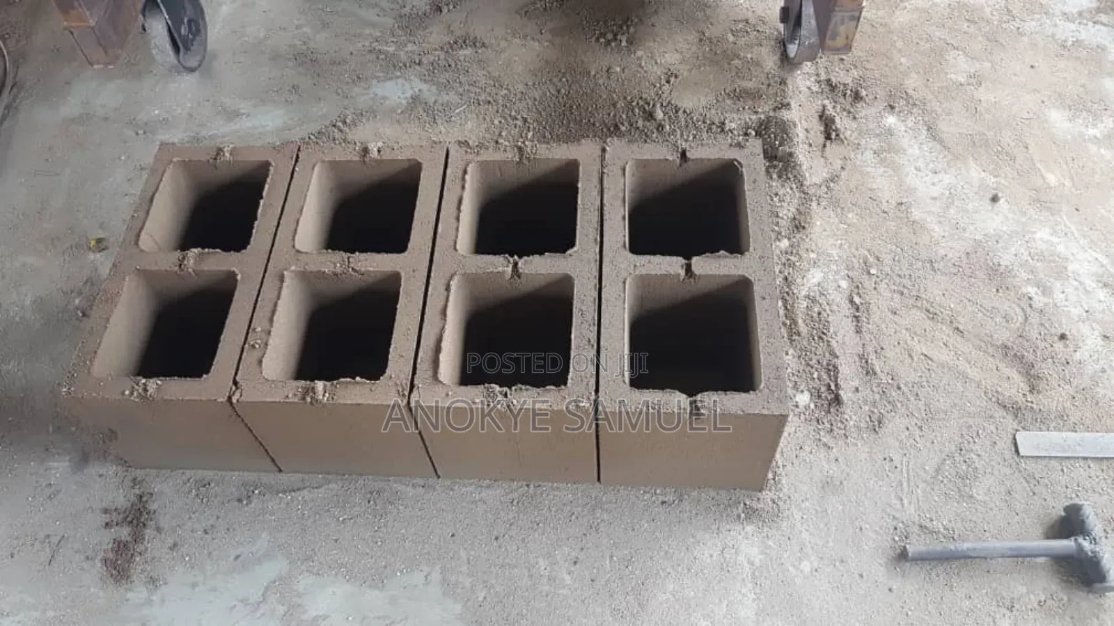 Layer Block Machine(No Pallet)7 Blocks at a Time in Ga West Municipal ...