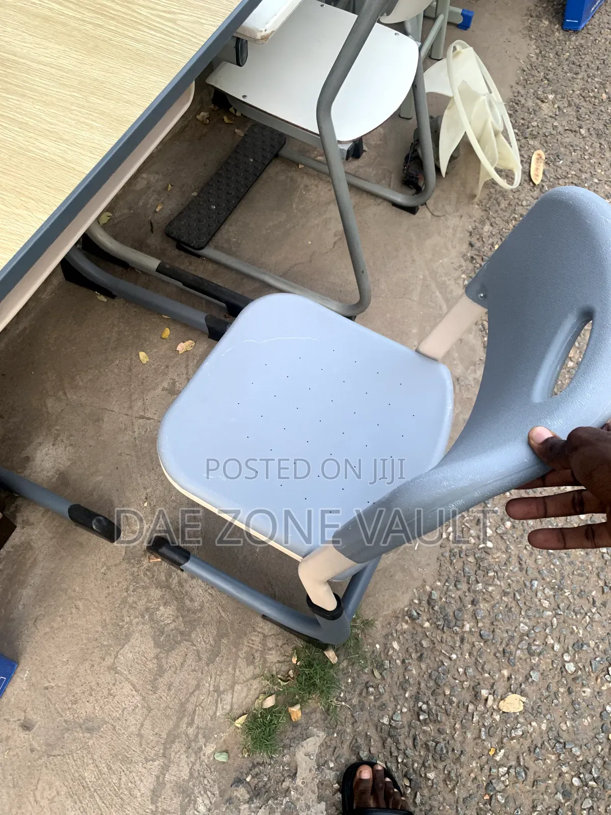 Classroom Height Adjustable Modern Student Desk Set in Accra ...