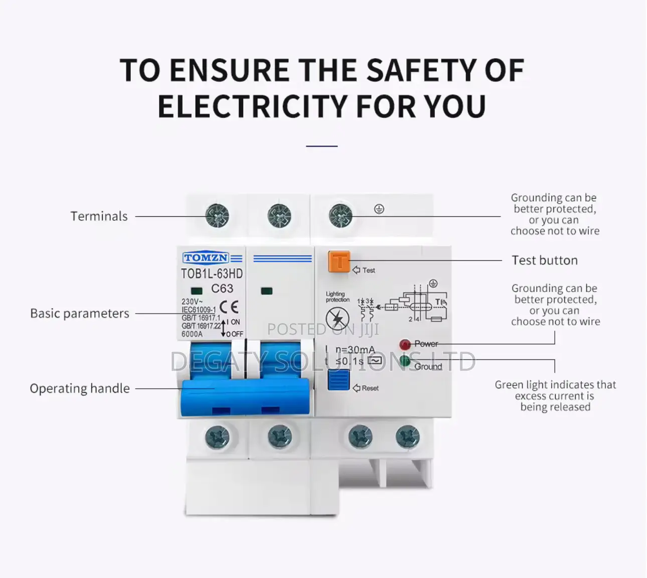 Rcbo MCB SPD Ac Surge Protector in Achimota - Electrical Equipment ...