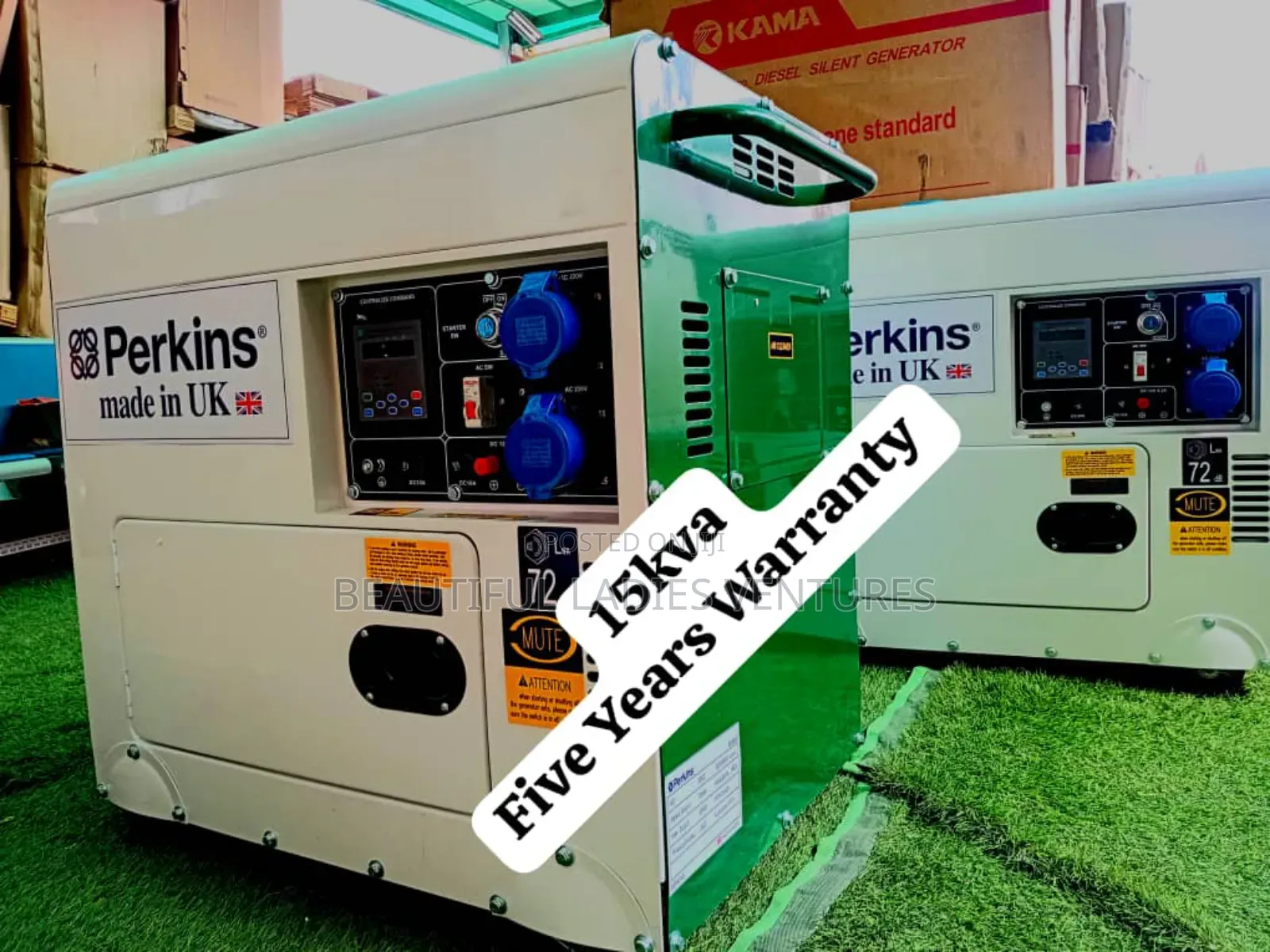 High Torque 15kva Perkins Diesel Powered Generator in Accra ...