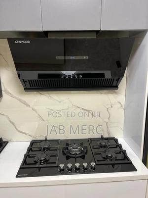 Inbuilt Integrated Extractor and Gas Cooker 5 Burners 90cm in Accra ...