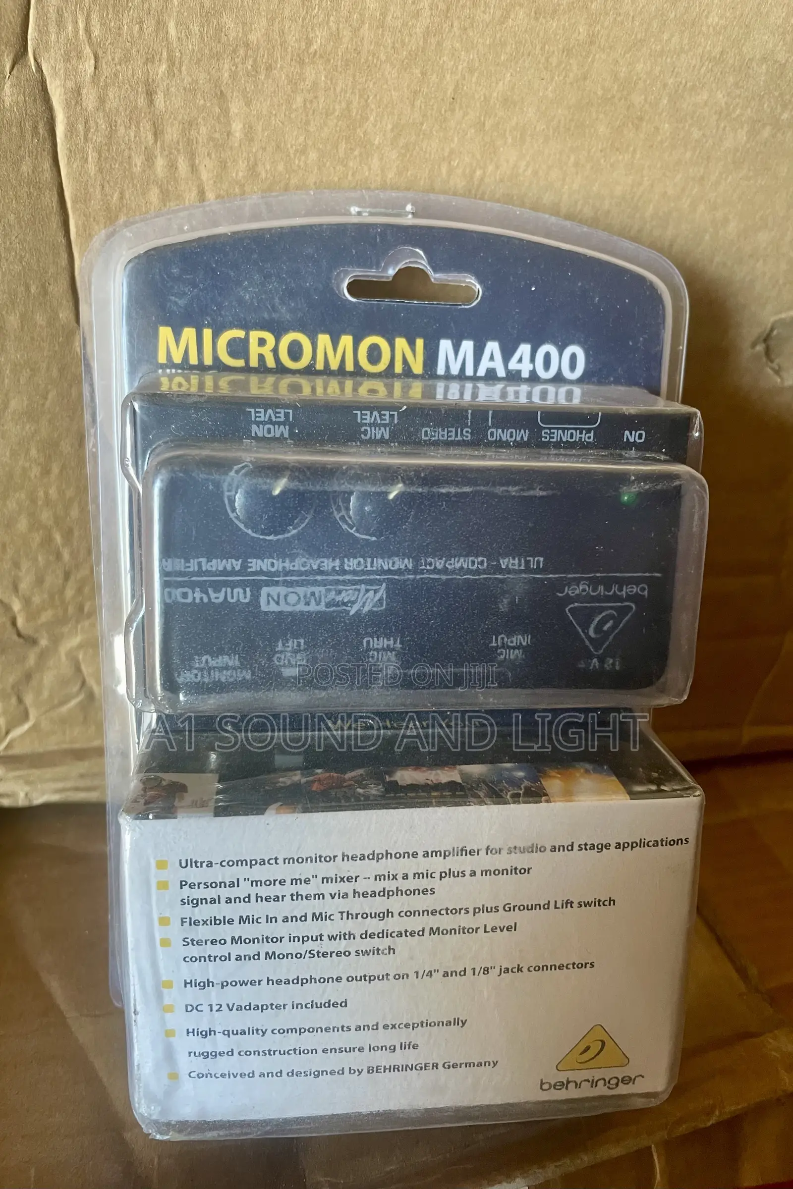 Behringer Micromon Ma400 Amplifier in Accra Metropolitan - Accessories ...