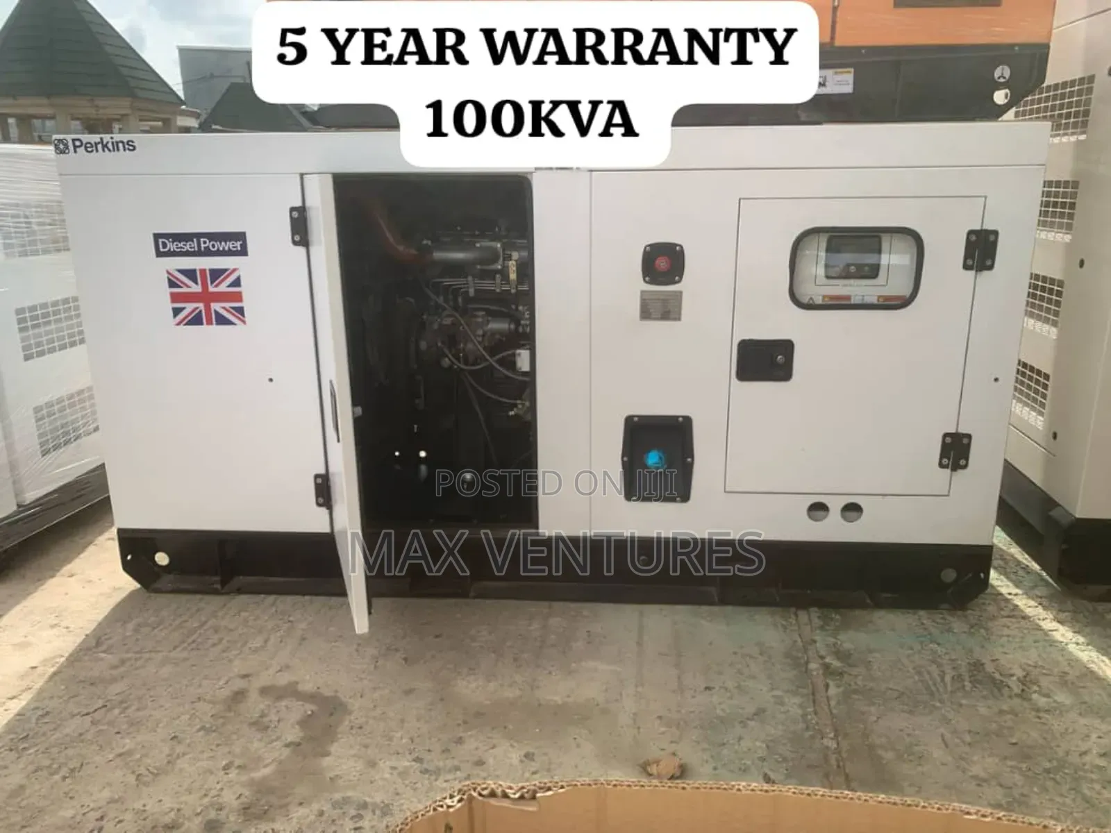 Gen Control 100kva Power Perkins 100kva Diesel Generator in Accra ...