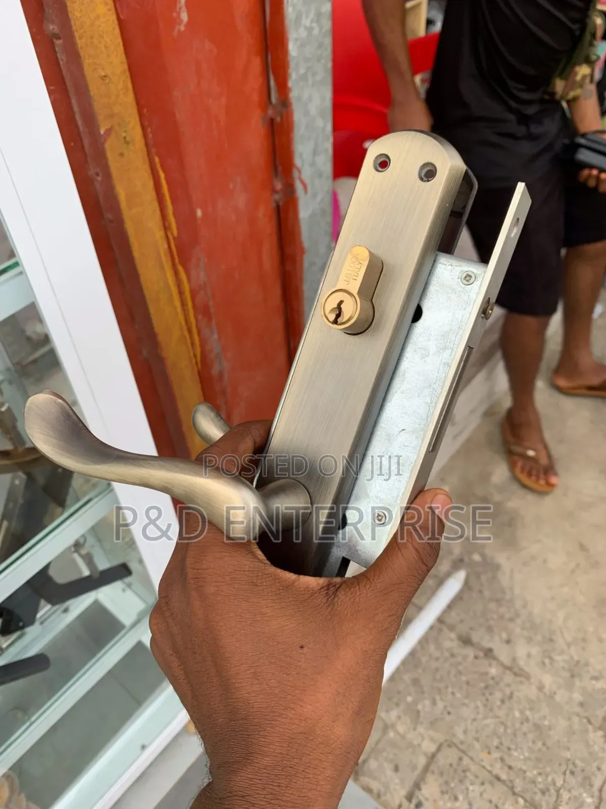 Quality Wooden Door Lock. in Accra Metropolitan - Doors & Security ...