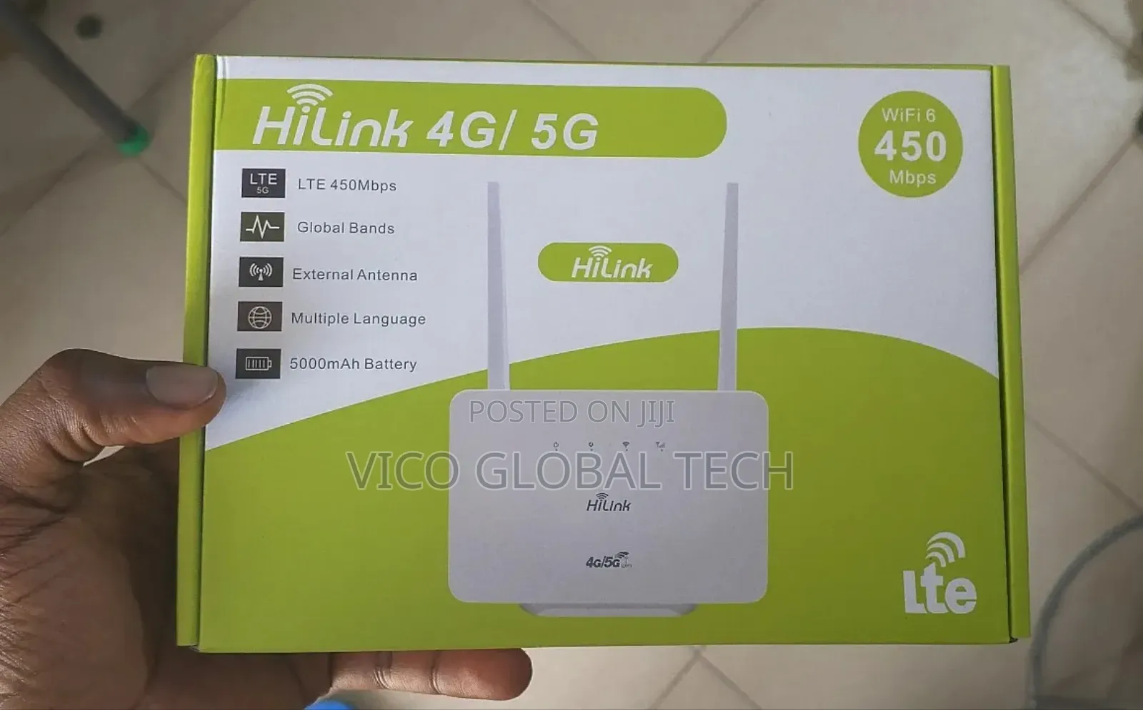Hilink 4g/5g Router for sale - Vico Global Tech Price: GH₵ 350 on Jiji ...