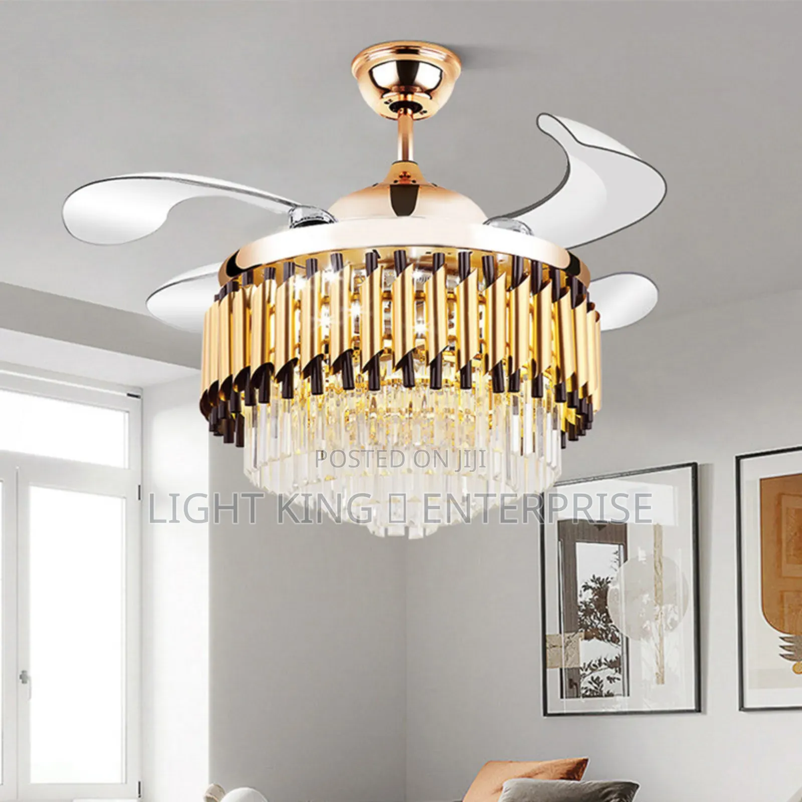 6speed Chandelier Fan Light Remote Control in Accra Metropolitan - Home ...
