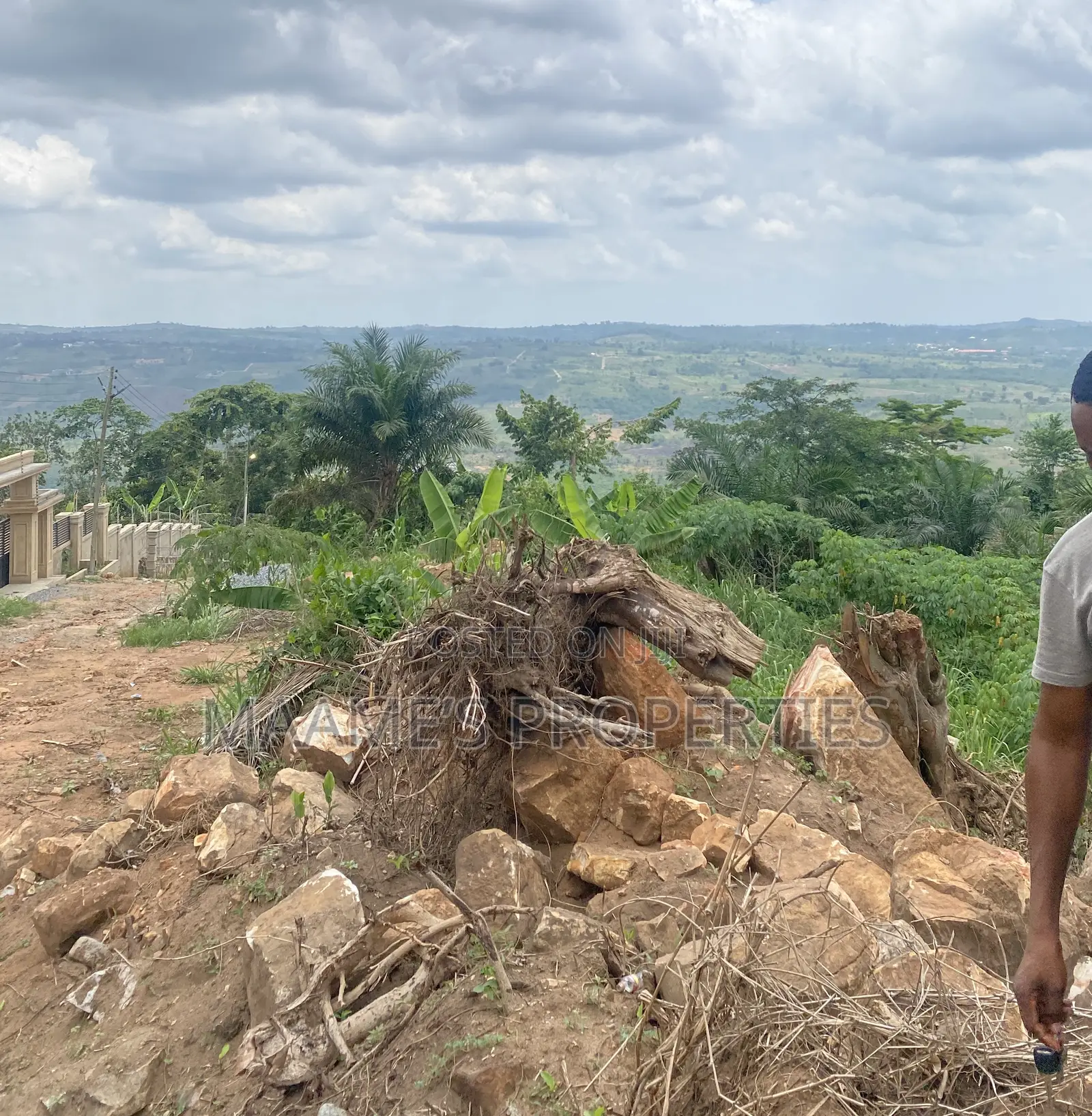 Plots of Land by Roadside at Aburi Adonten, Per Plot in Aburi - Land ...