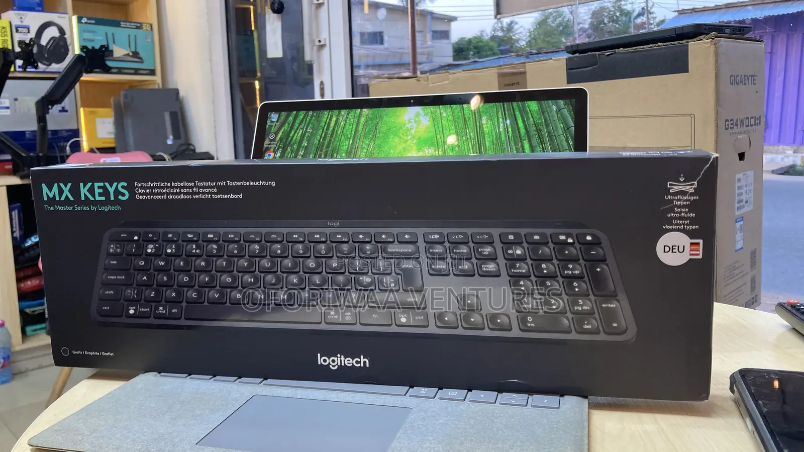 Logitech Mx Keys Illuminated Wireless Keyboard in Lapaz - Computer ...