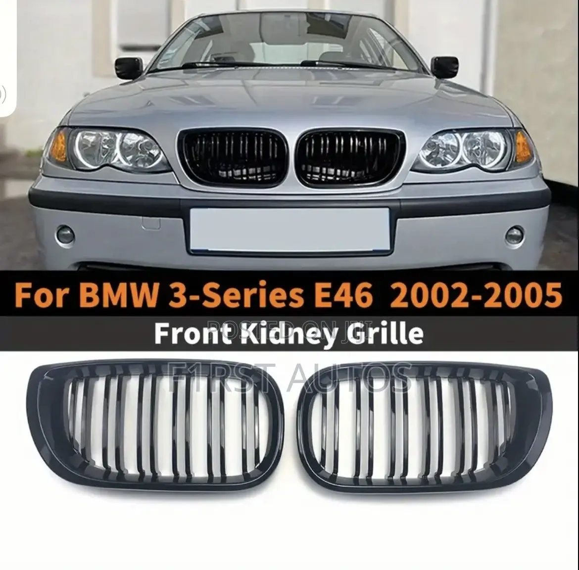 BMW Front Grill E46 for sale - F1rst Autos Price: GH₵ 700 on Jiji.com ...